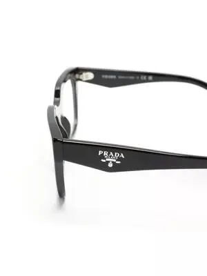 Prada Logo-print Square-frame Glasses
