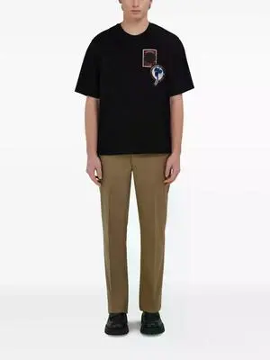 FERRAGAMO Cotton Trousers