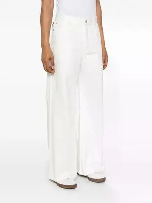 Lacoste Selvedge Wide Leg Jeans