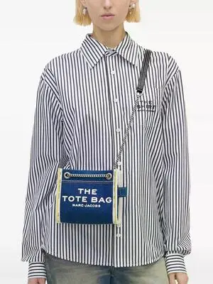 Marc Jacobs The Denim Chain Crossbody Tote Bag - Blue