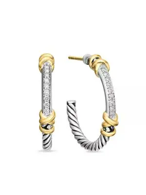 David Yurman Pave Earrings