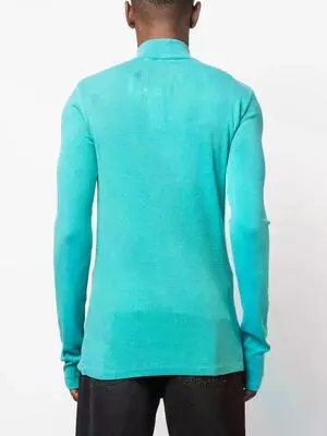 Martine Rose Logo-print High-neck Jumper