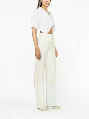 Jacquemus Ficelle Linen-blend Trousers
