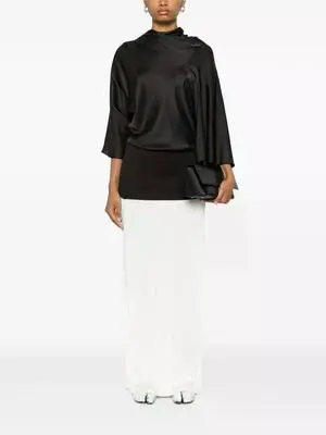 Rick Owens Cylinder Satin Blouse