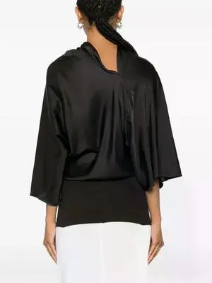 Rick Owens Cylinder Satin Blouse