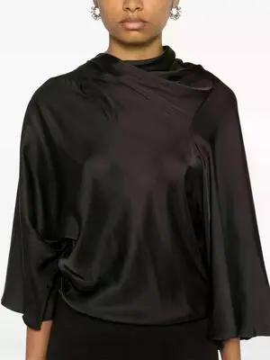 Rick Owens Cylinder Satin Blouse