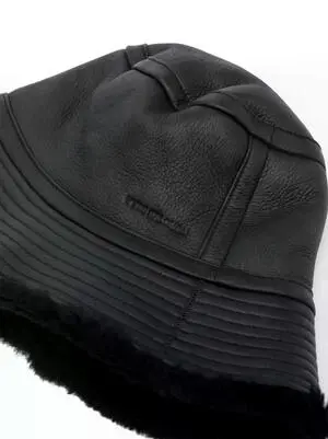 YVES SALOMON Reversible Shearling Bucket Hat