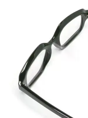 LAPIMA Elisa Geometric-frame Glasses - Green