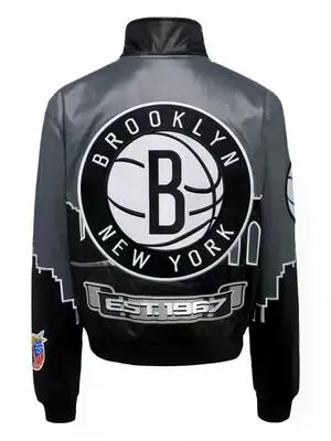 JEFF HAMILTON Brooklyn Nets Skyline Jacket