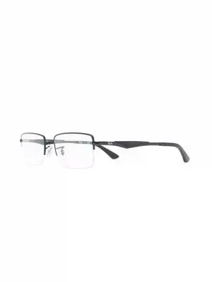 Ray-ban Matte-effect Rectangle-frame Glasses