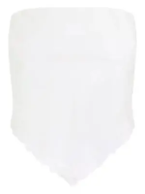 Miu Miu Cotton Top - Neutrals