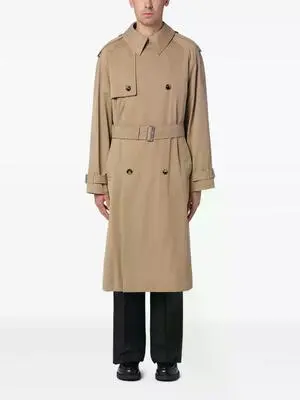 Burberry Gabardine-weave Trench Coat