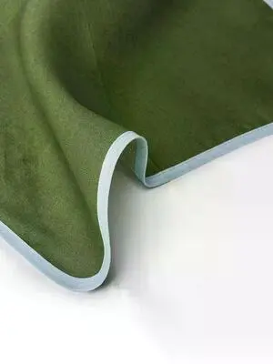 La DoubleJ Contrast Trimming Napkin Two-piece Set