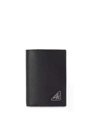Prada Small Saffiano Leather Wallet - Black
