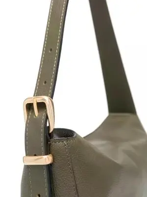 WANDLER Marli Leather Tote Bag - Green