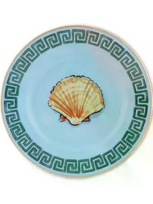 GINORI 1735 Il Viaggio Di Neptuno Bread Plate - Blue