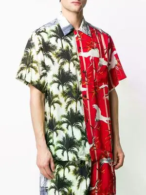 Buscemi Palm Tree Print Shirt