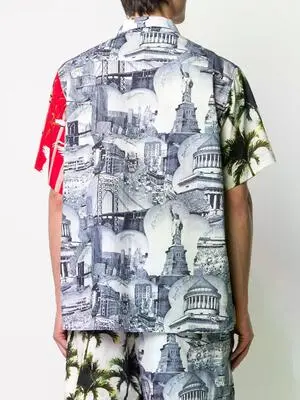 Buscemi Palm Tree Print Shirt