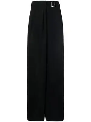 Alberta Ferretti Wide-leg Belted Trousers