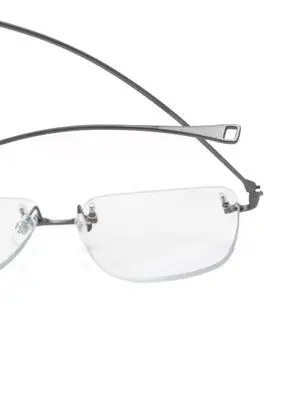 Dita Rectangle-frame Glasses - Grey