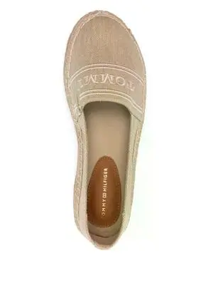 Tommy Hilfiger Logo-embroidered Espadrilles