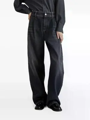 Brunello Cucinelli High-rise Wide-leg Jeans
