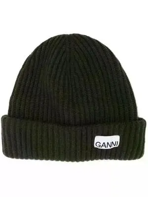Ganni Ribbed Hats For Women