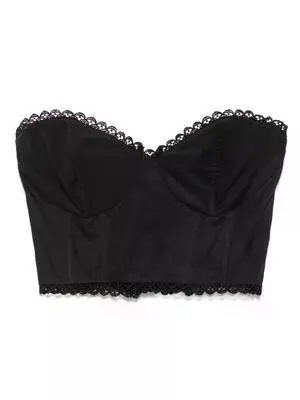 Charo Ruiz Ibiza Matis Bustier Top - Black
