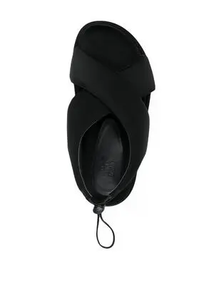 GIABORGHINI Padded Sandals - Black