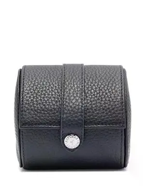 ASPINAL OF LONDON Leather Watch Roll - Blue