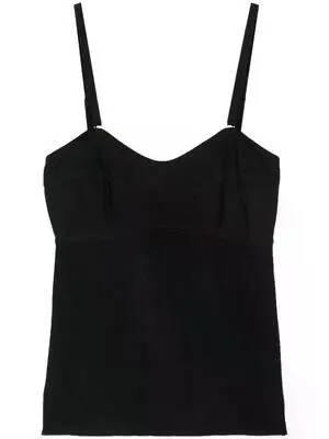 Zimmermann Alight Panelled Ribbed Tank Top
