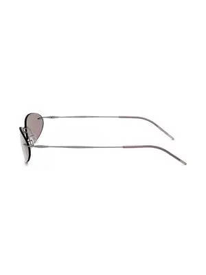 Giorgio Armani Rimless Oval-frame Sunglasses