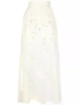 Elie Saab Embroidered Skirts