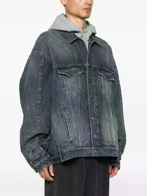 Balenciaga Deconstructed Denim Jacket
