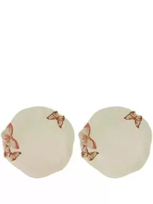 BORDALLO PINHEIRO Cloudy Butterflies Charger Plate - Neutrals