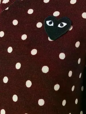 Play Comme Des Garcon Polka-dot Jumper
