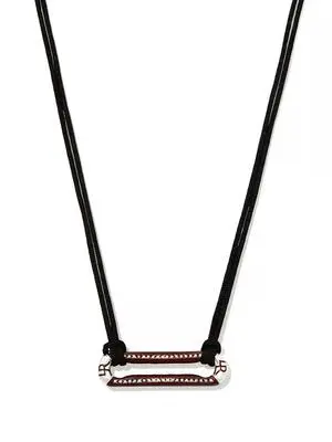 Lauren Rubinski Diamond Cord Necklace