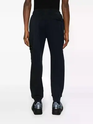 Stone Island Compass-badge Cotton Track Pants - Blue