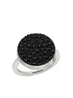 ALINKA 18kt White Gold Black Caviar Diamond Ring