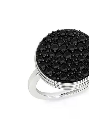 ALINKA 18kt White Gold Black Caviar Diamond Ring