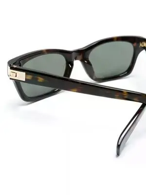 Dunhill Rectangle-frame Sunglasses - Brown