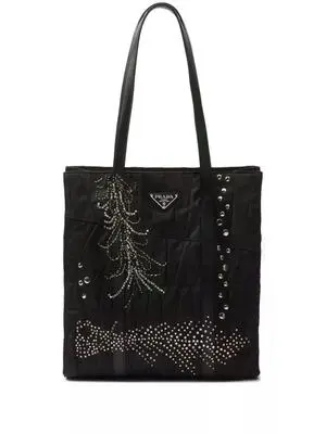 Prada Re-nylon Patchwork Tote Bag