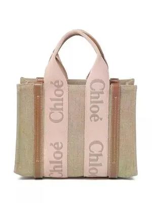 Chloé Small Woody Tote Bag - Neutrals