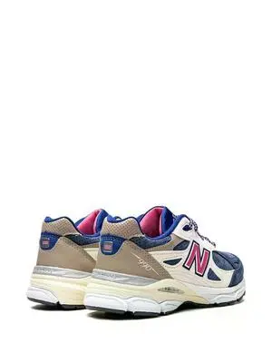 NEW BALANCE X Kith 990 V3 Daytona Sneakers - Blue
