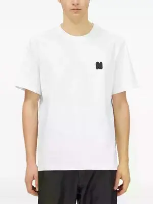 MSGM Logo-appliqué T-shirt