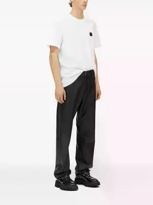 MSGM Logo-appliqué T-shirt