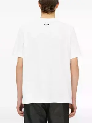 MSGM Logo-appliqué T-shirt
