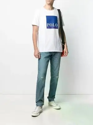 Polo Ralph Lauren Sullivan Distressed-effect Jeans - Blue