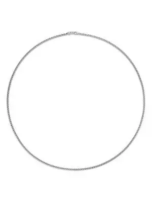 David Yurman Sterling Wheat Chain Necklace - Silver