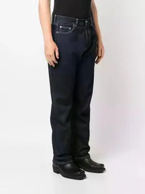 Off-White Logo-embroidered Skate Jeans